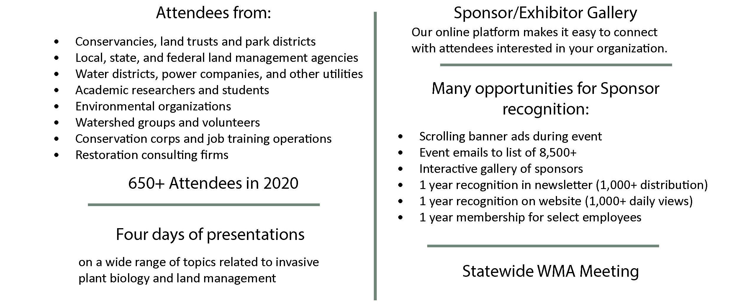 Cal-IPC Symposium 2021 Sponsorship Summary – California Invasive Plant ...